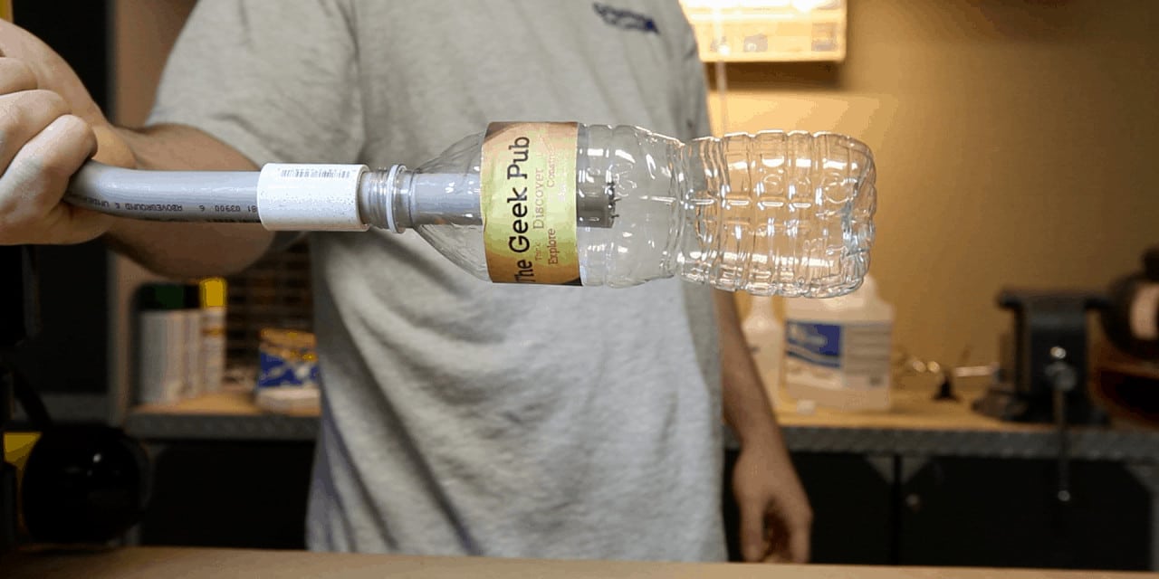 How to make an Alcohol Powered Bottle Rocket - The Geek Pub