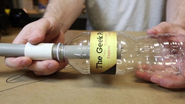 How to make an Alcohol Powered Bottle Rocket - The Geek Pub