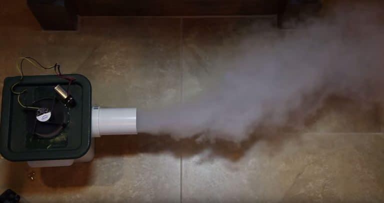 How to make a Dry-Ice Powered Mini Fog Machine - The Geek Pub