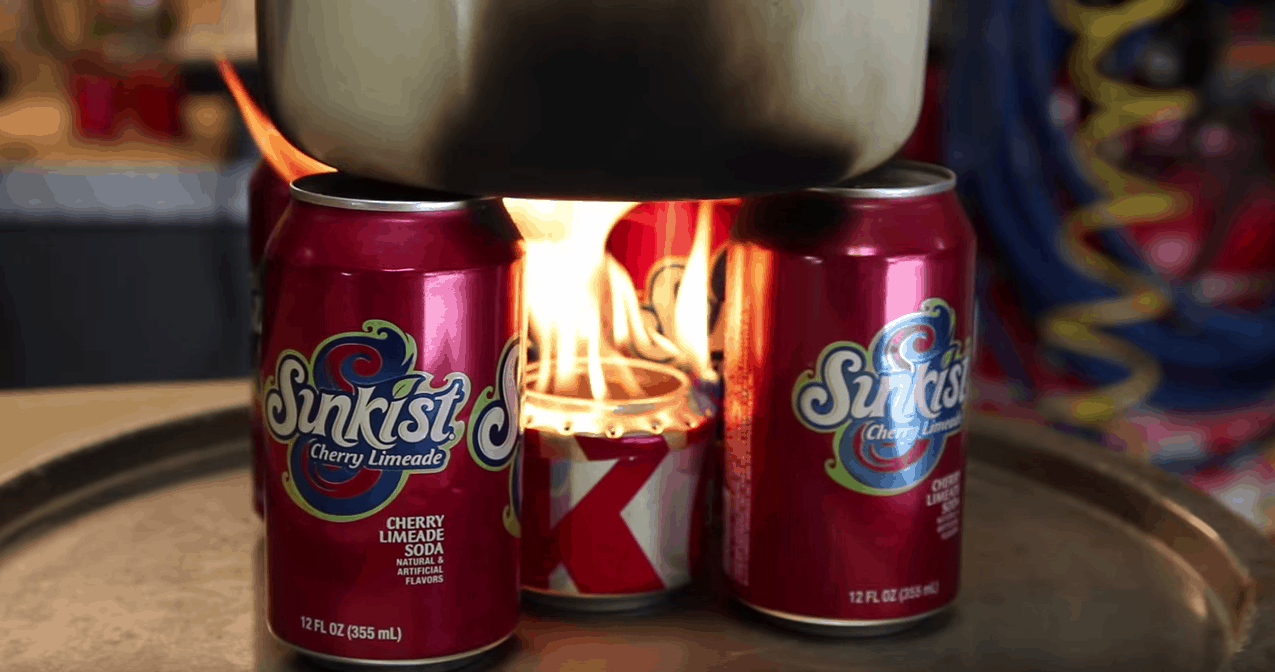 How to make a Hobo Stove (Soda Can Stove) - The Geek Pub