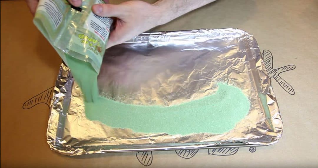 How to make Magic Water-Proof Sand - The Geek Pub