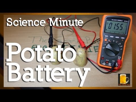 How to make a Potato Battery - The Geek Pub