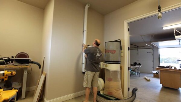 Installing an Automated Dust Collection System - The Geek Pub