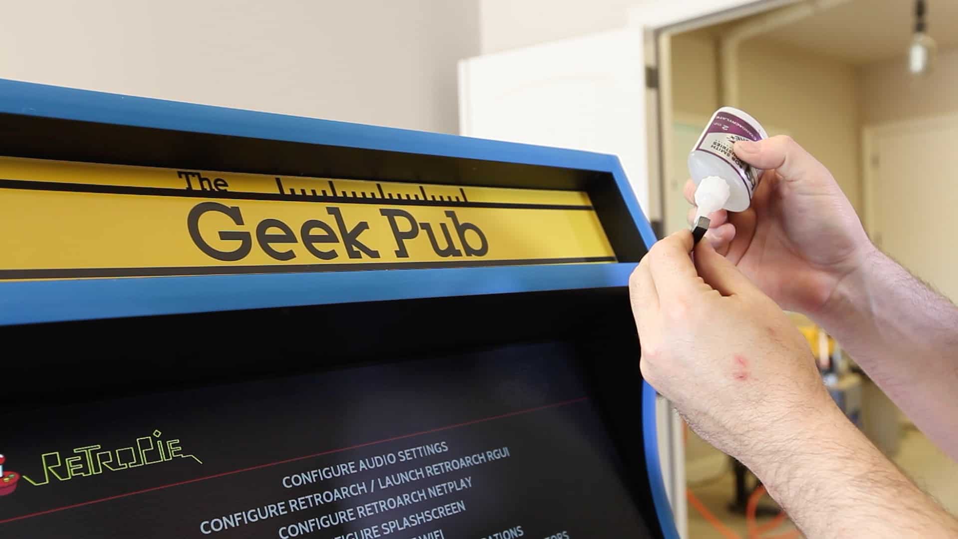 Build a RetroPie Bartop Arcade Cabinet - The Geek Pub