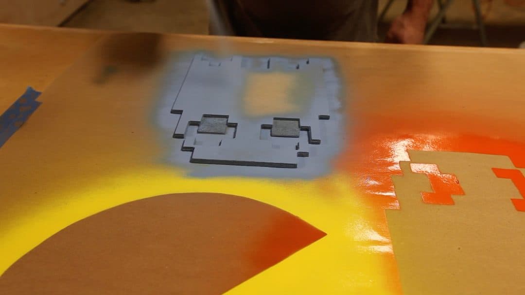 How to Make Pac-Man Wall Art - The Geek Pub