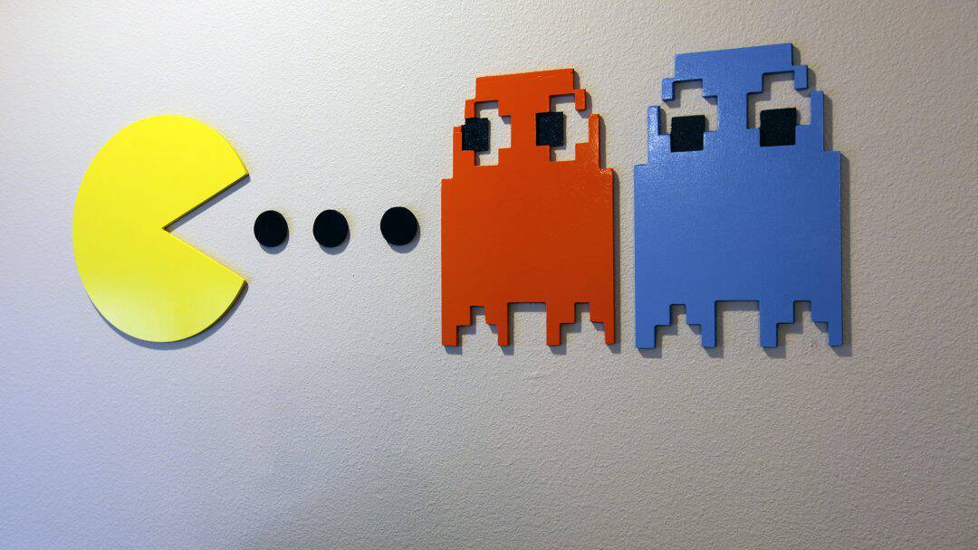 How to Make Pac-Man Wall Art - The Geek Pub