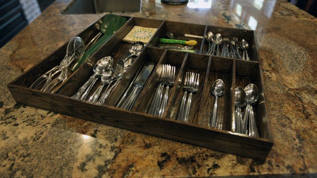 How to Make a Silverware Organizer - The Geek Pub