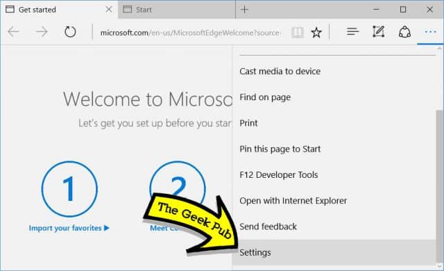 How to Reset Microsoft Edge in Windows 10 - The Geek Pub