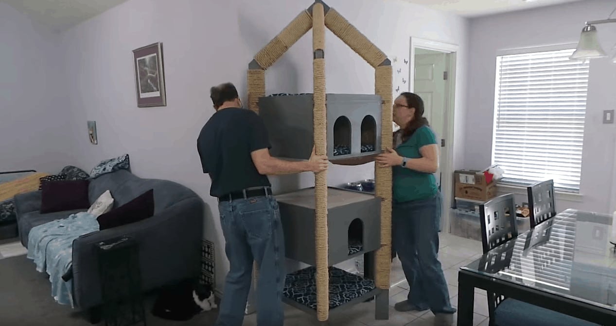 Make the Ultimate Cat Tower - The Geek Pub