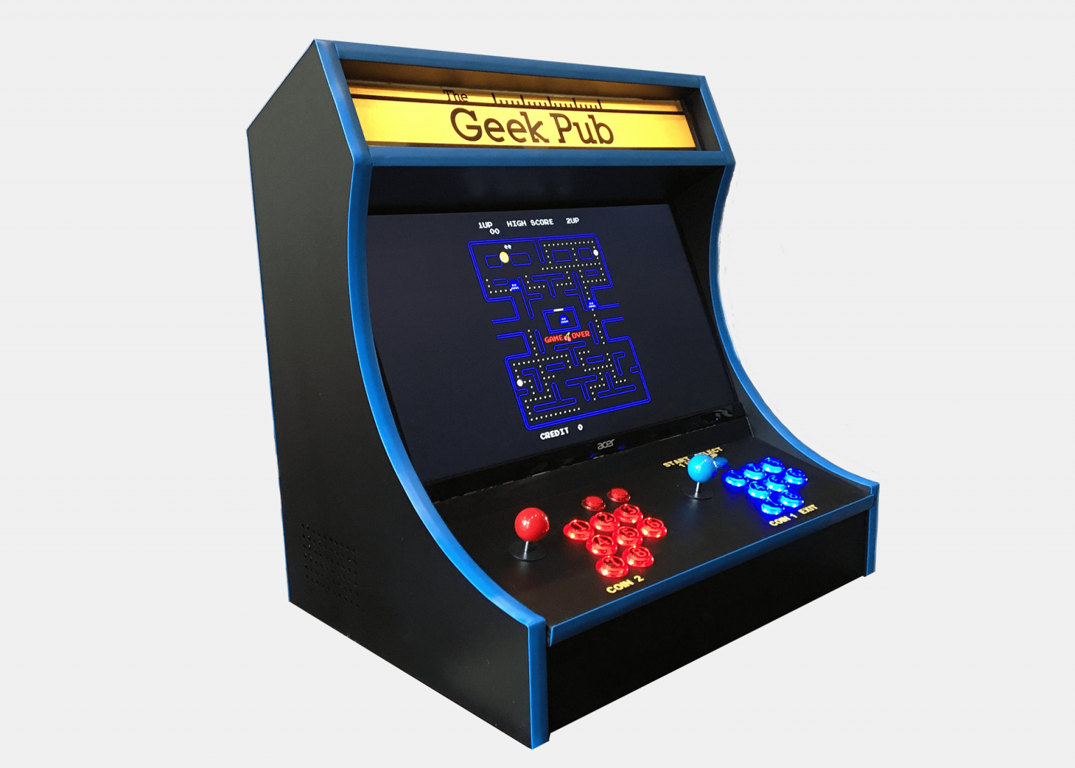 Pacade Bartop Arcade Cabinet Plans - The Geek Pub