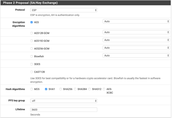 pfSense Road Warrior IPSec Config That Works - The Geek Pub
