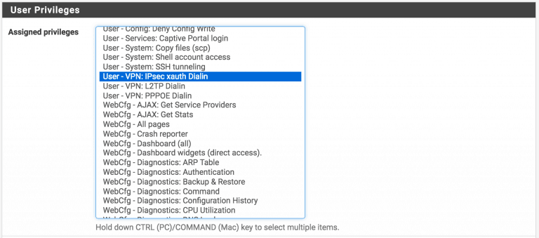 pfSense Road Warrior IPSec Config That Works - The Geek Pub
