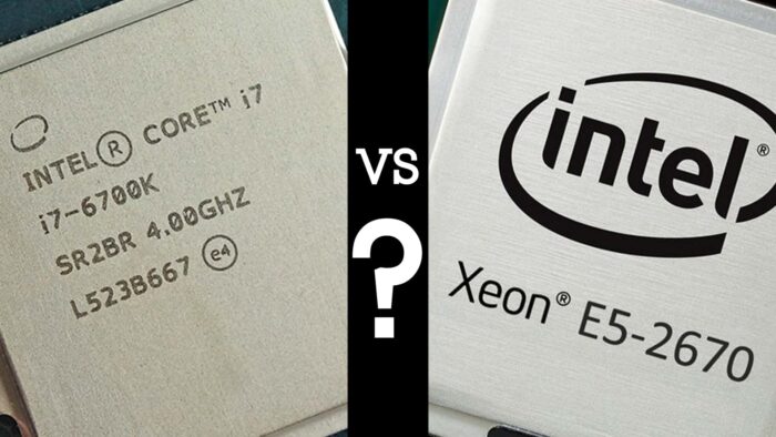 XEON vs Core i7 - The Geek Pub