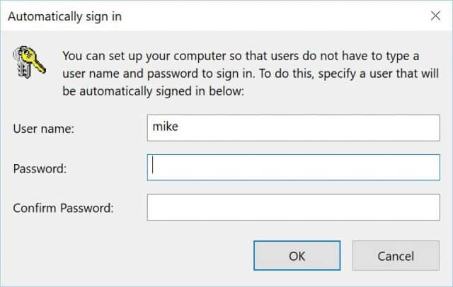 How to set Windows 10 to Auto-Login - The Geek Pub