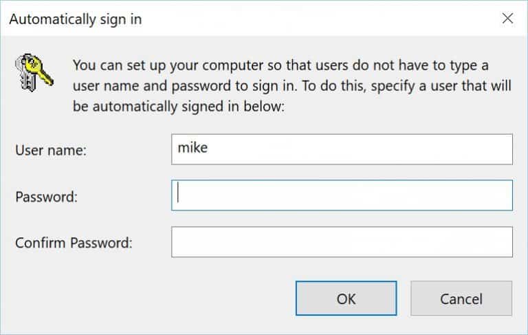 How to set Windows 10 to Auto-Login - The Geek Pub