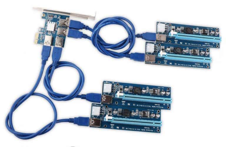 4 in 1 PCIe Risers Tested and Explained - The Geek Pub