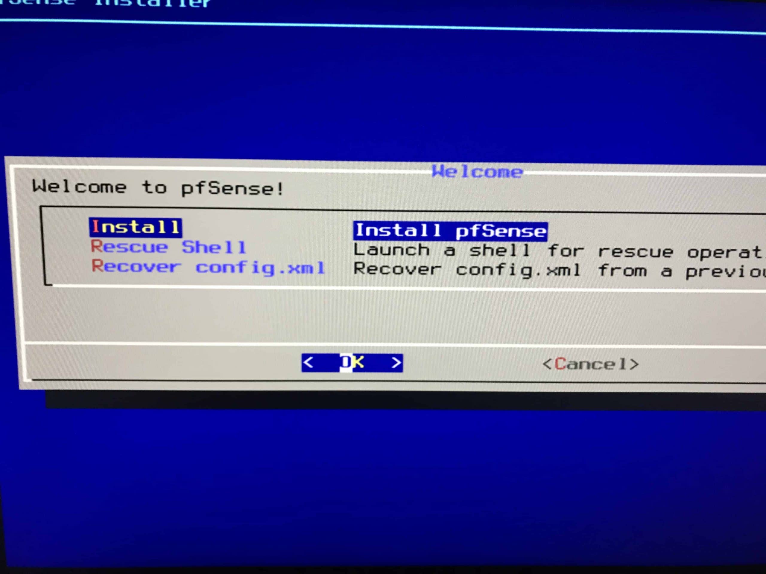 Installing pfSense on the WANBOX - The Geek Pub