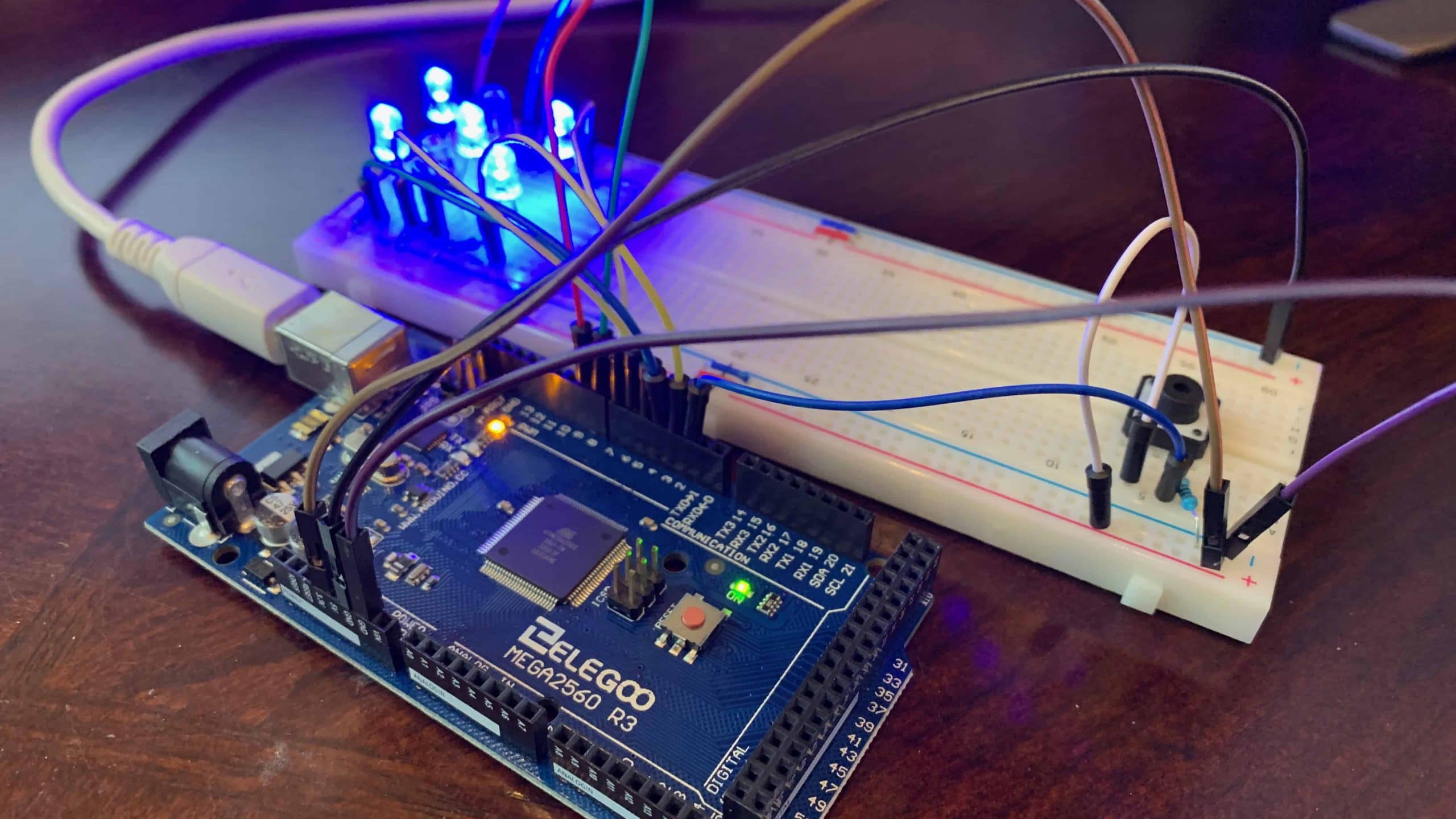 Easy Arduino Dice Circuit - The Geek Pub