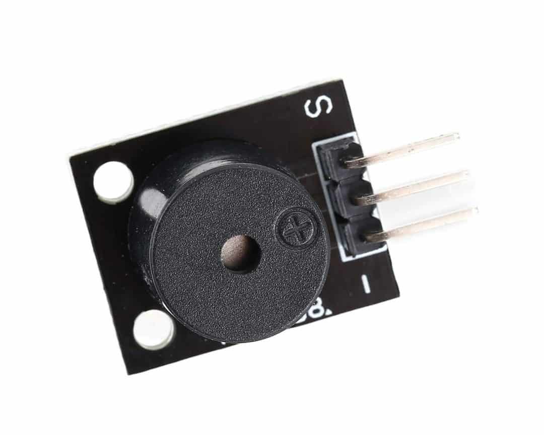 Sensor Wiki: KY-012 Active Piezo-Buzzer Module - The Geek Pub