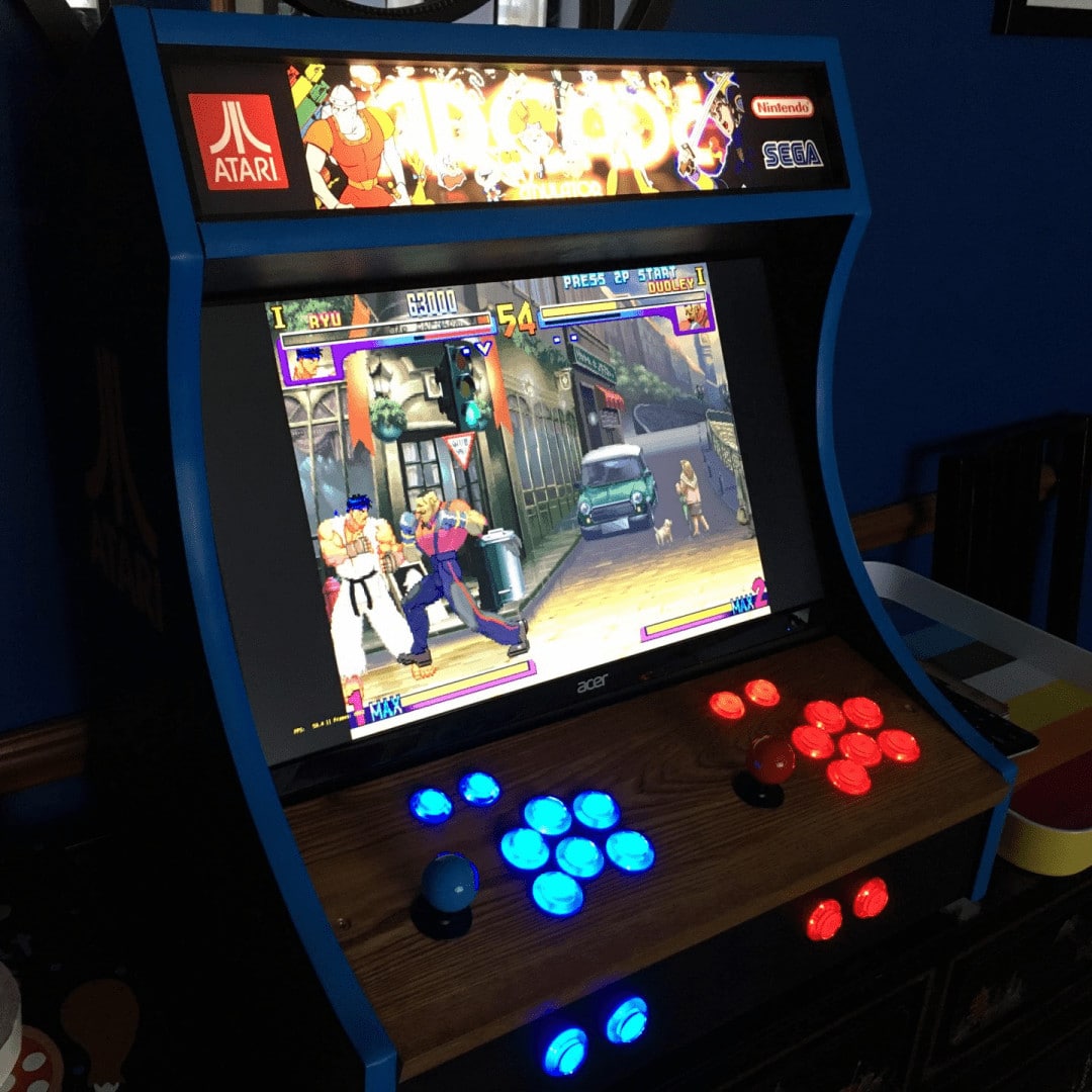 Wall Mount Arcade Cabinet Plans - The Geek Pub