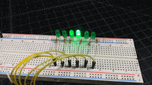 Arduino Knight Rider LEDs (Cylon Eye) - The Geek Pub