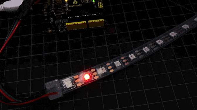 Arduino Knight Rider LEDs (Cylon Eye) - The Geek Pub