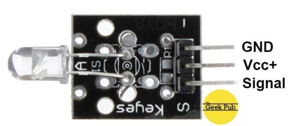Sensor Wiki: KY-005 Infrared Transmitter (IR) - The Geek Pub