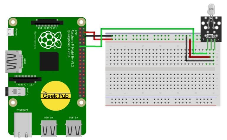 Sensor Wiki: KY-005 Infrared Transmitter (IR) - The Geek Pub