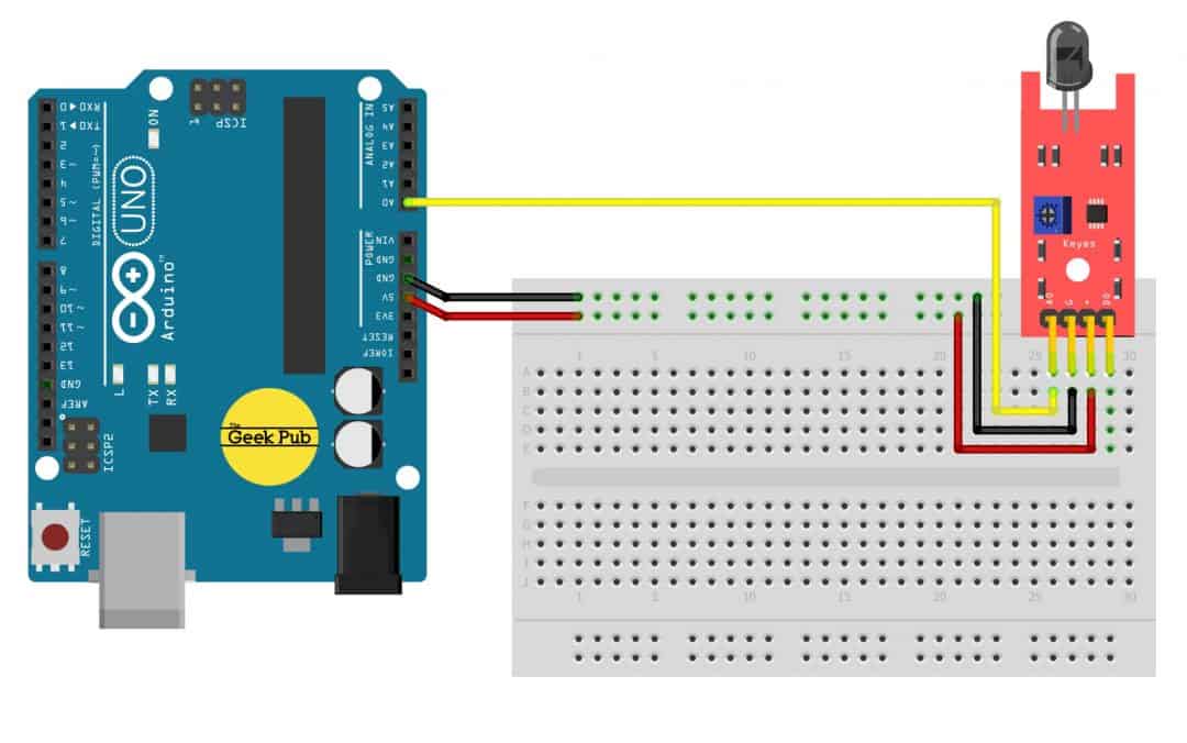 Sensor Wiki: KY-026 Flame IR Sensor - The Geek Pub
