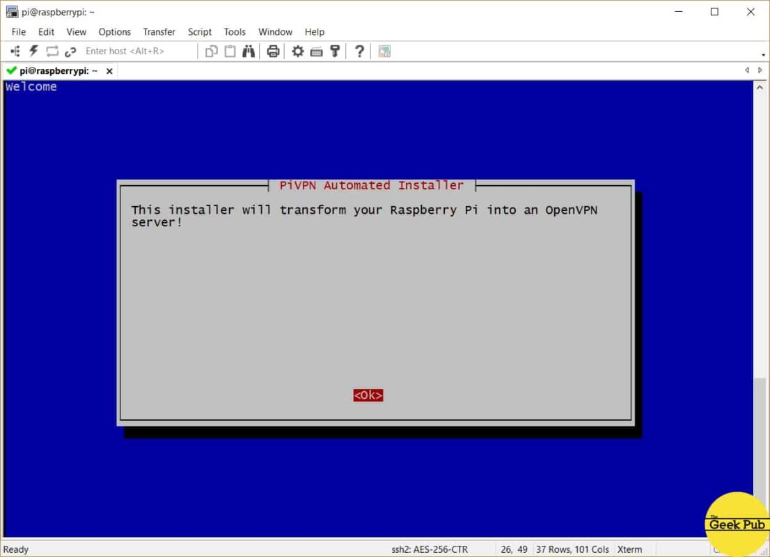 Setup a Raspberry Pi VPN Server - The Geek Pub