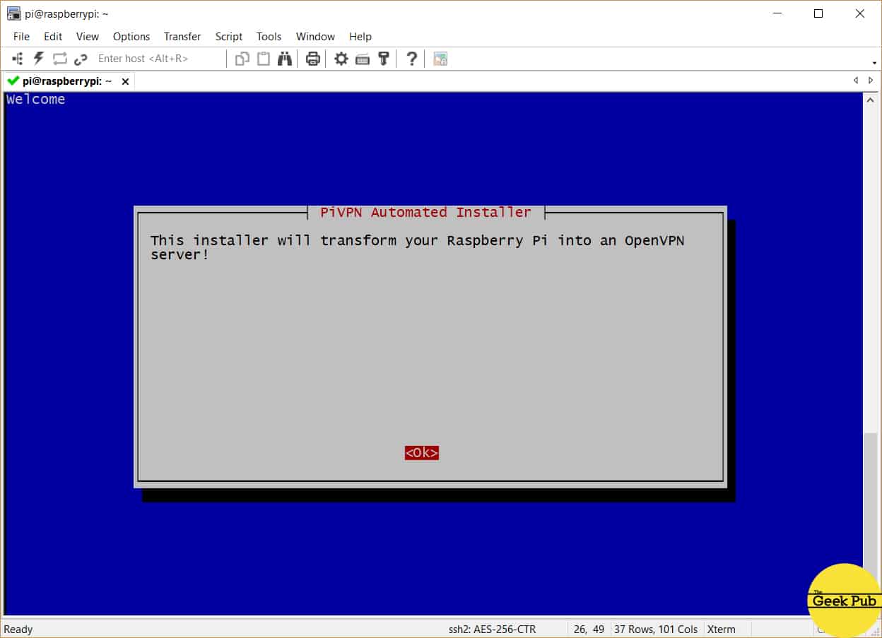 Setup a Raspberry Pi VPN Server - The Geek Pub