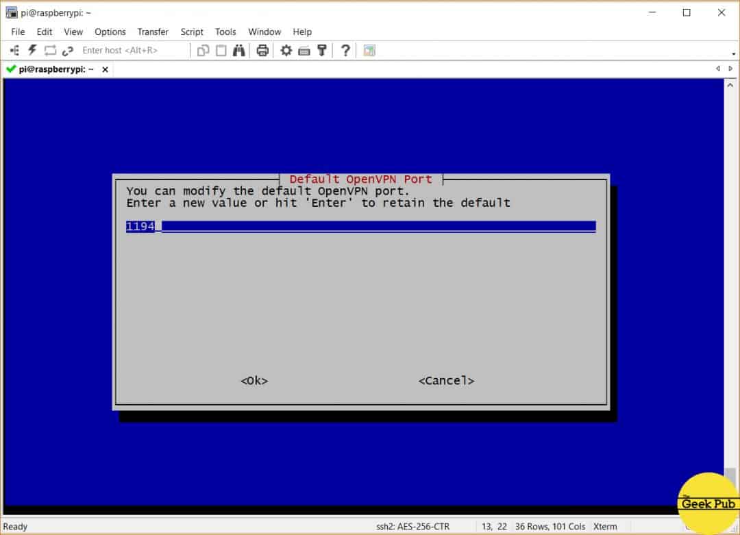Setup a Raspberry Pi VPN Server - The Geek Pub
