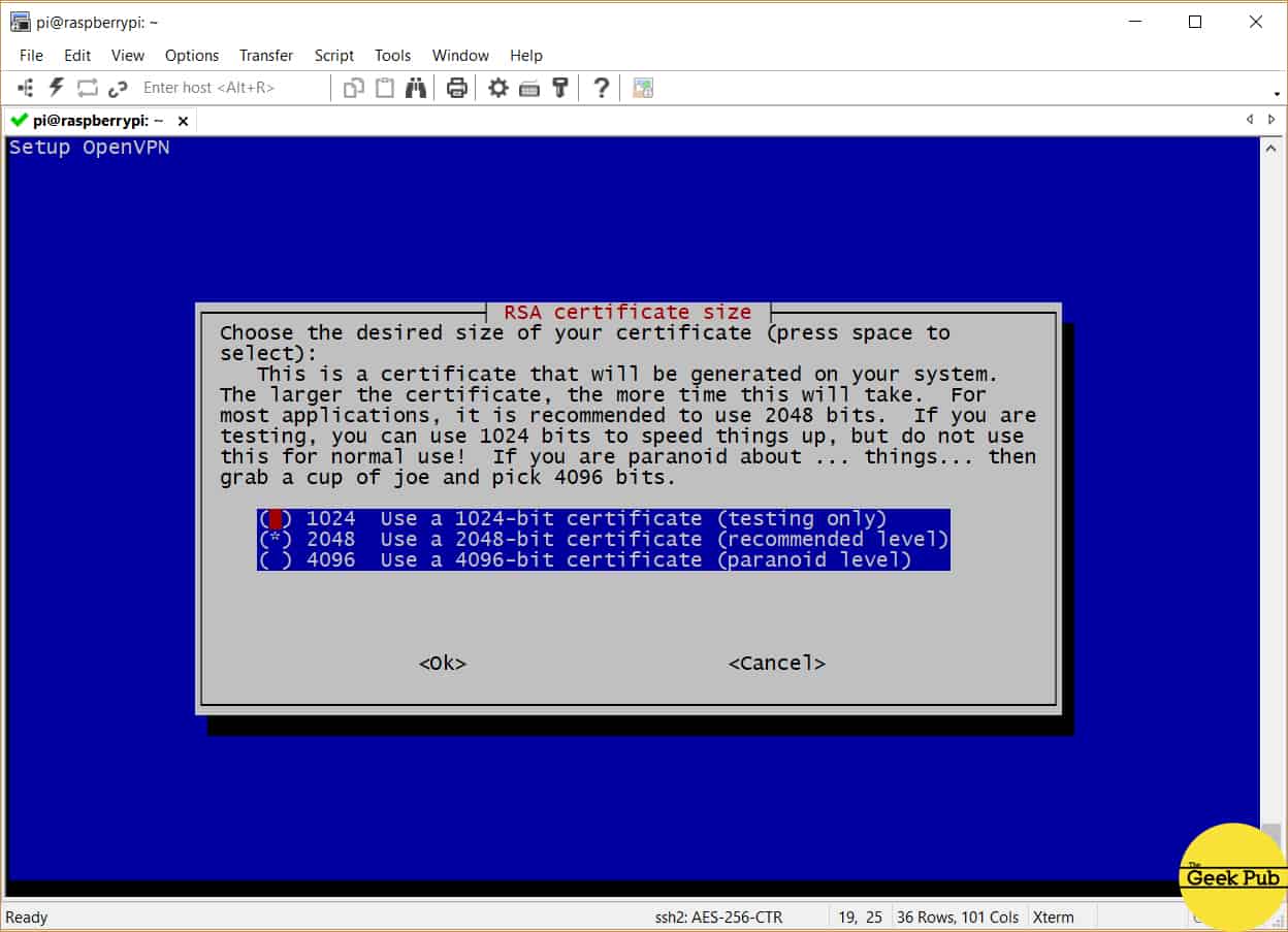 Setup a Raspberry Pi VPN Server - The Geek Pub