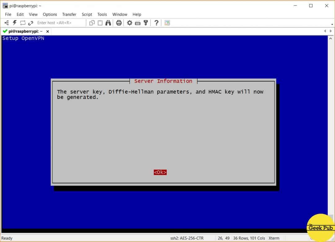 Setup a Raspberry Pi VPN Server - The Geek Pub
