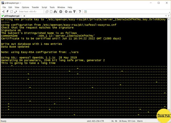 Setup a Raspberry Pi VPN Server - The Geek Pub
