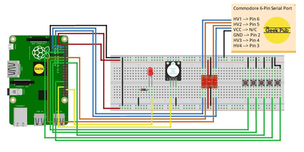 Pi1541 Build - The Geek Pub