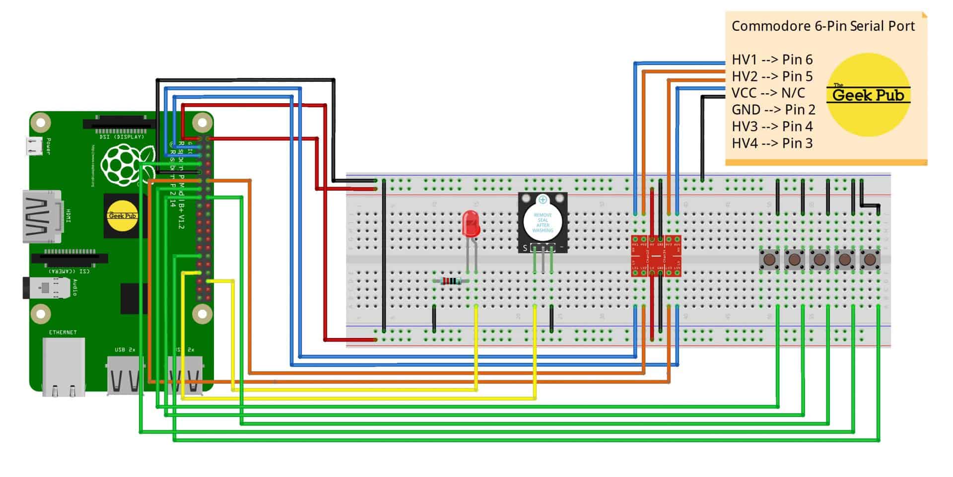 Pi1541 Build - The Geek Pub