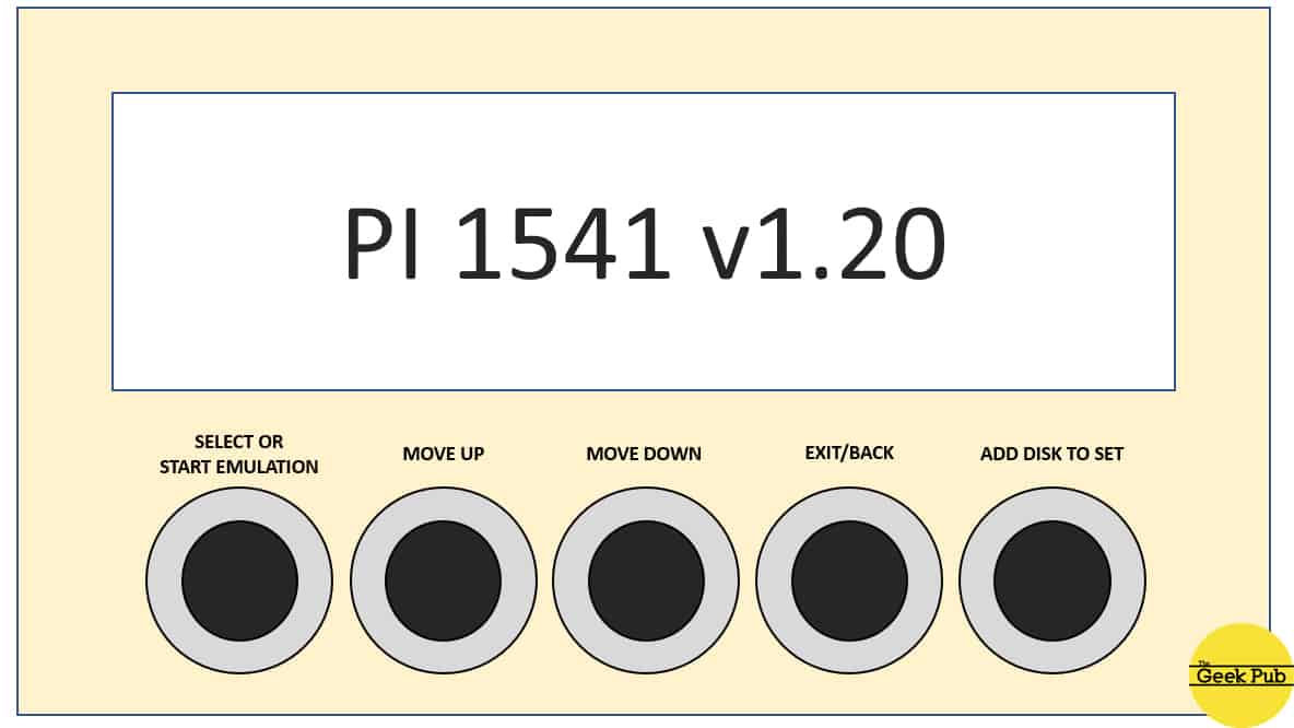 Pi1541 Build - The Geek Pub