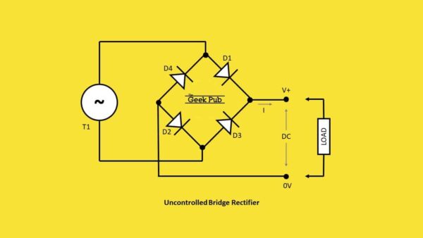 Bridge Rectifier Circuit - Electronics Basics - The Geek Pub