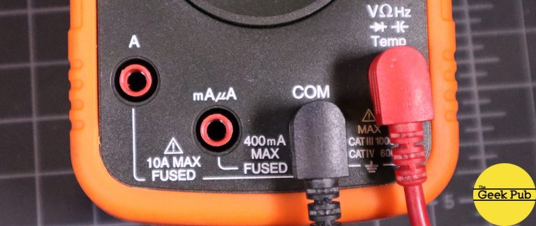 How to Use a Multimeter (Tutorial) - The Geek Pub