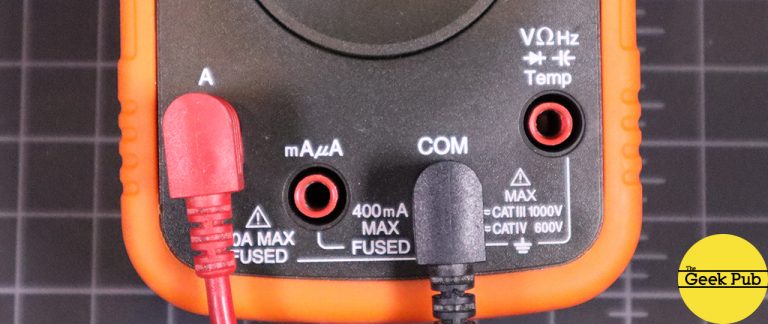 How to Use a Multimeter (Tutorial) - The Geek Pub