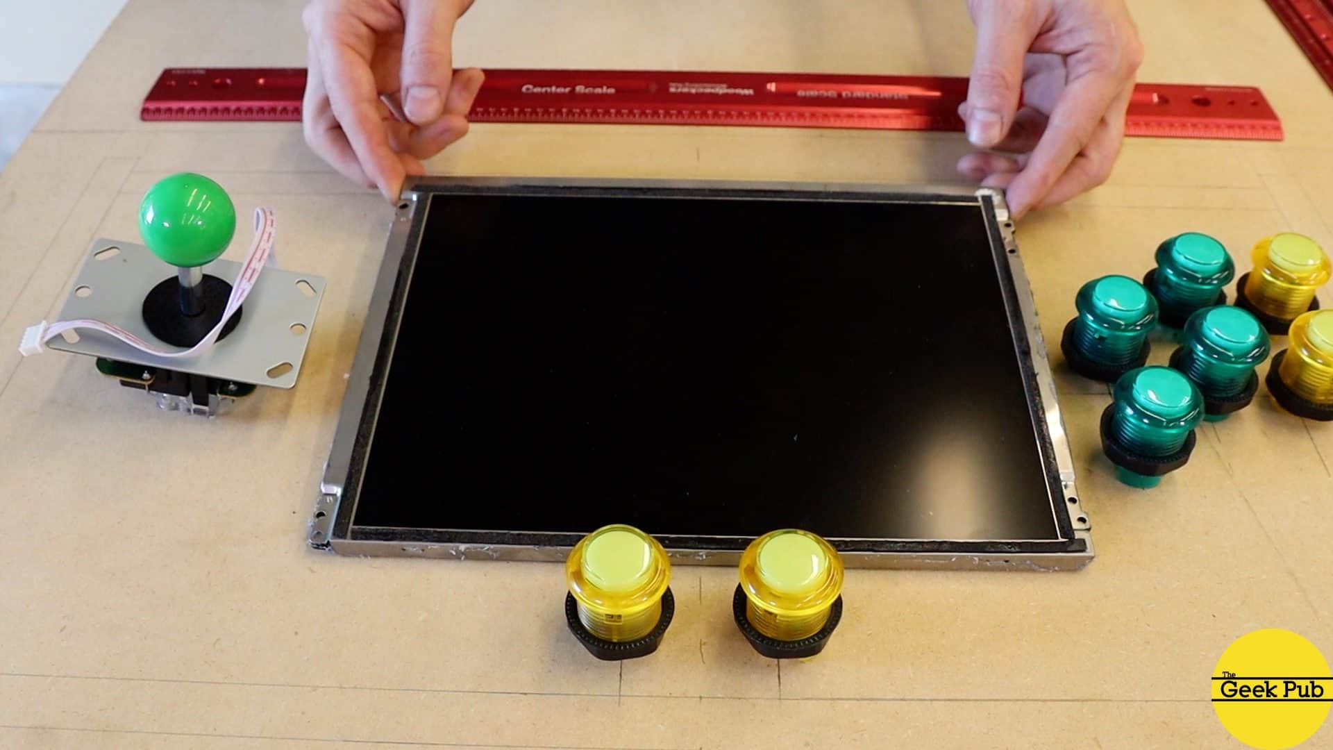 How to Make a Tabletop Arcade Cabinet - The Geek Pub