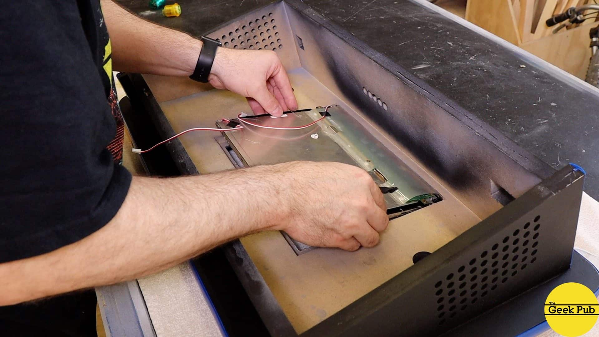 How to Make a Tabletop Arcade Cabinet - The Geek Pub