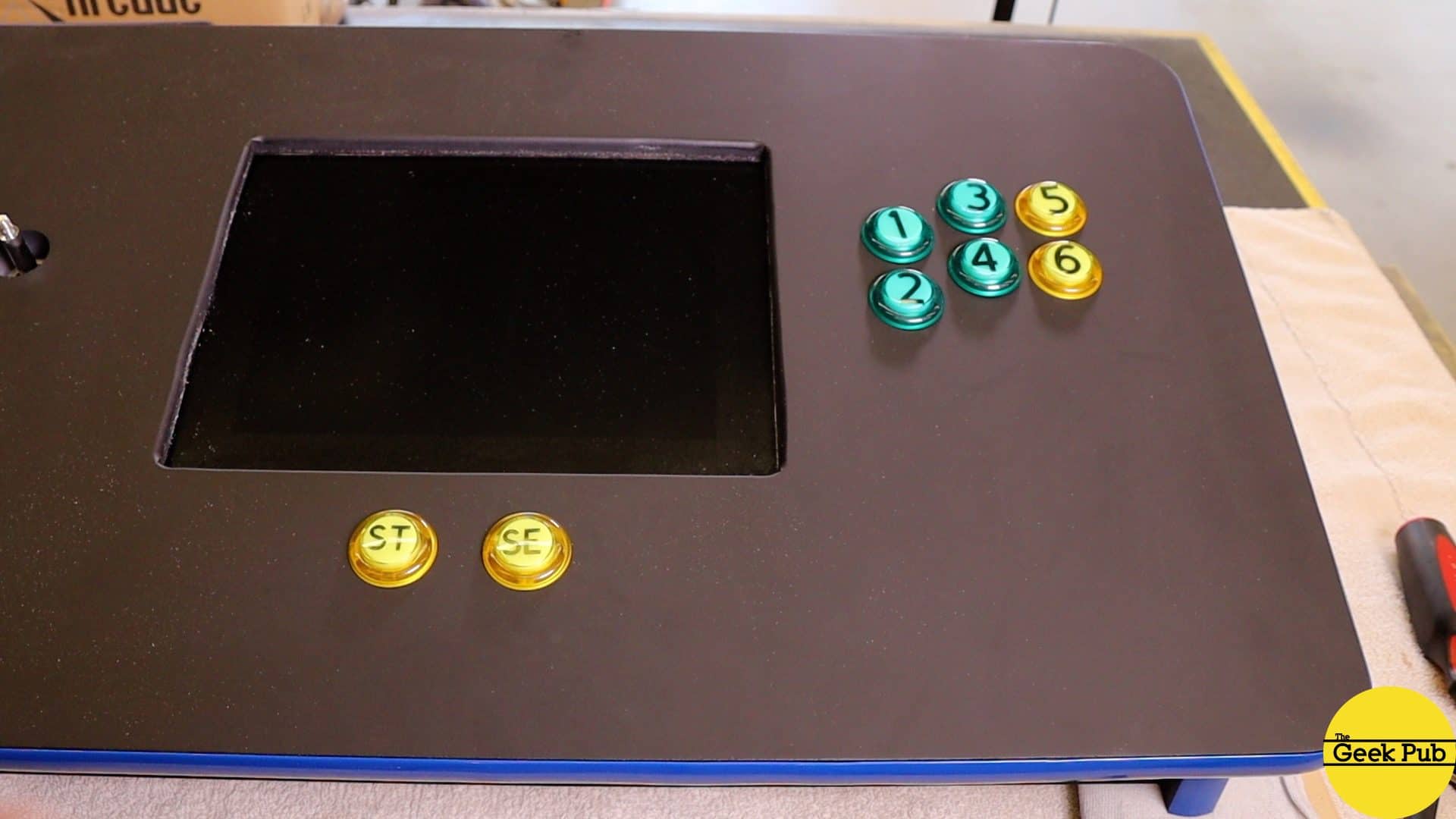 How to Make a Tabletop Arcade Cabinet - The Geek Pub