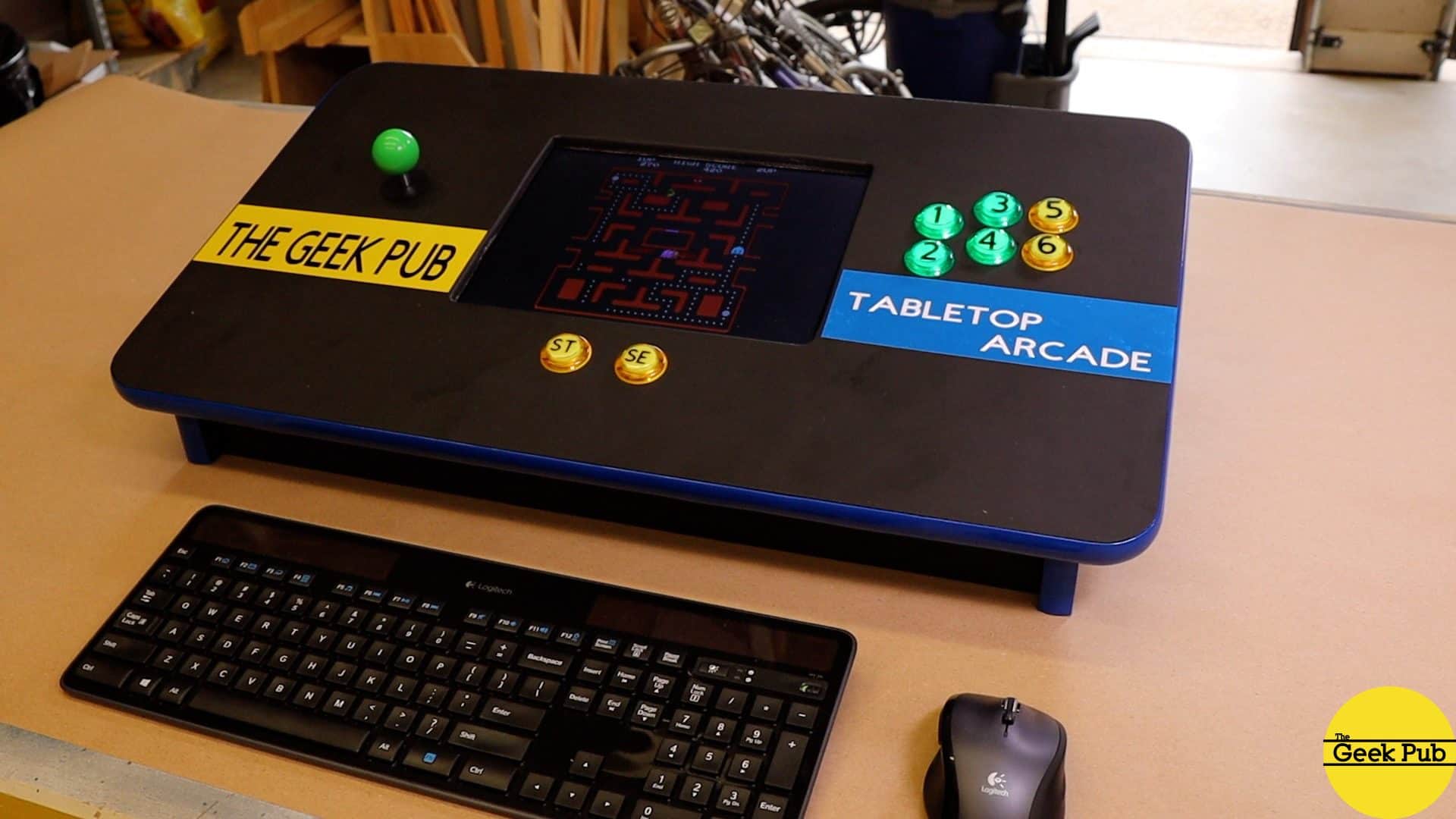 How to Make a Tabletop Arcade Cabinet - The Geek Pub
