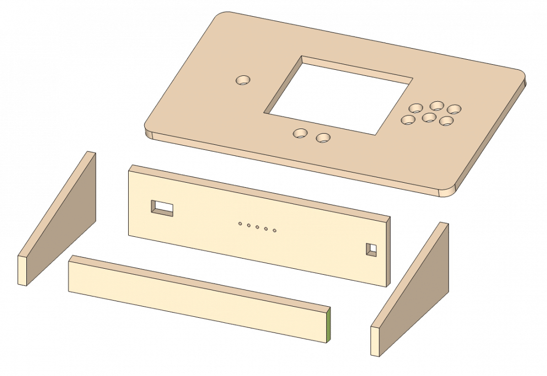 Tabletop Arcade Cabinet Plans - The Geek Pub
