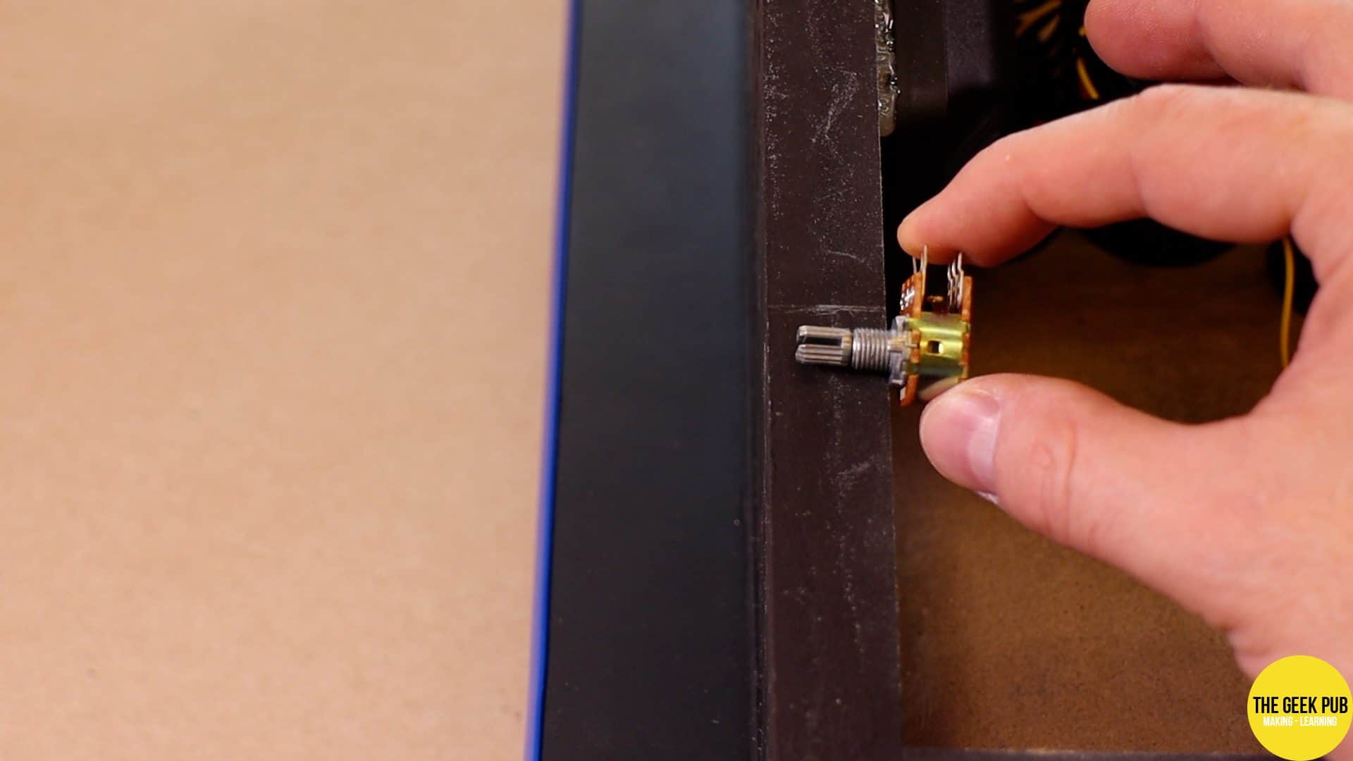 Adding Arcade Volume Control - The Geek Pub