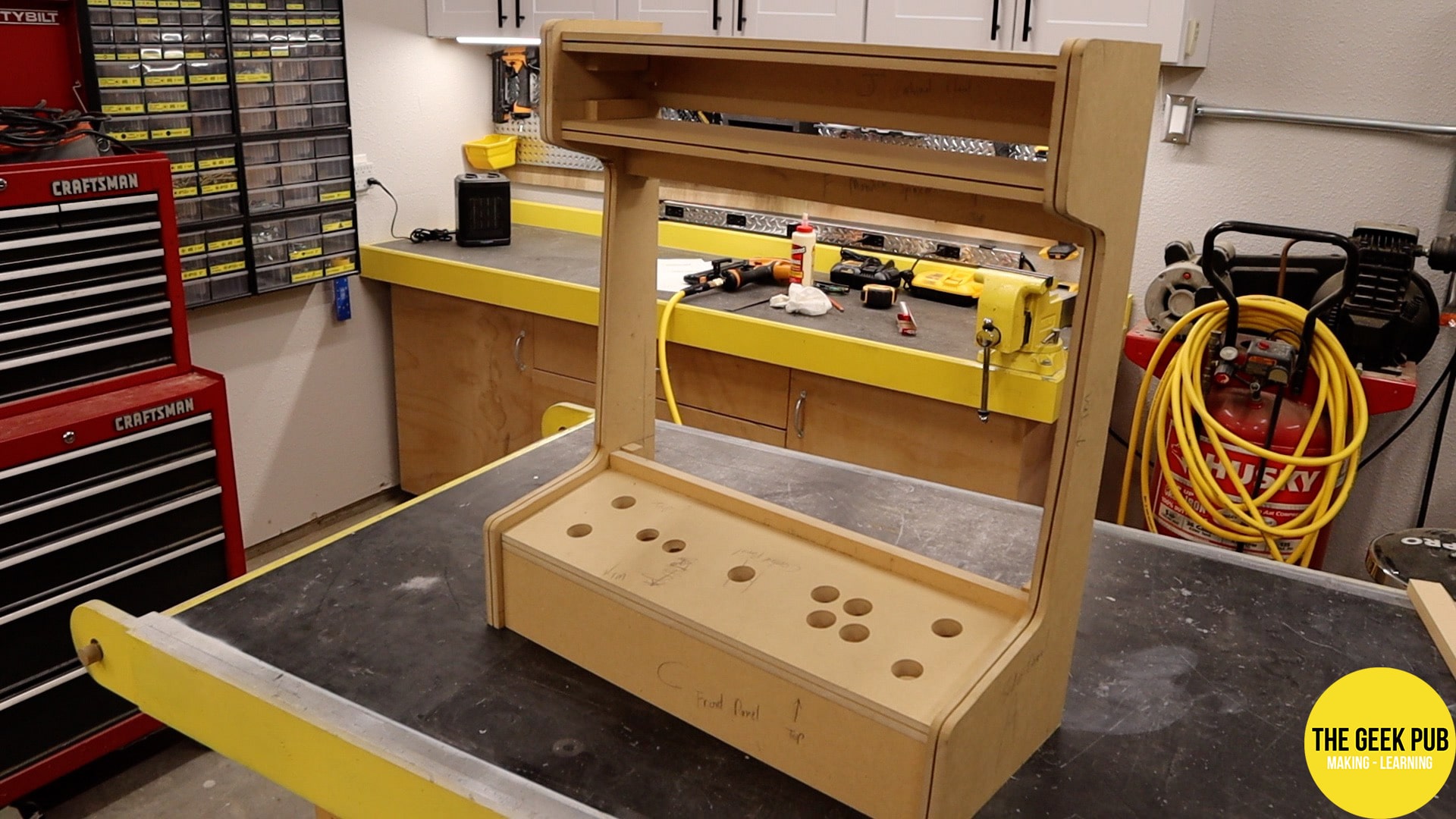 Make a Wall Mount Arcade - The Geek Pub