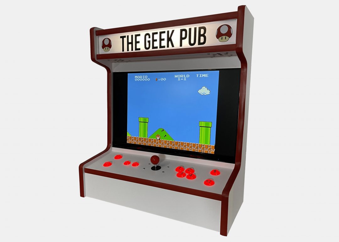 Wall Mount Arcade Cabinet Plans - The Geek Pub