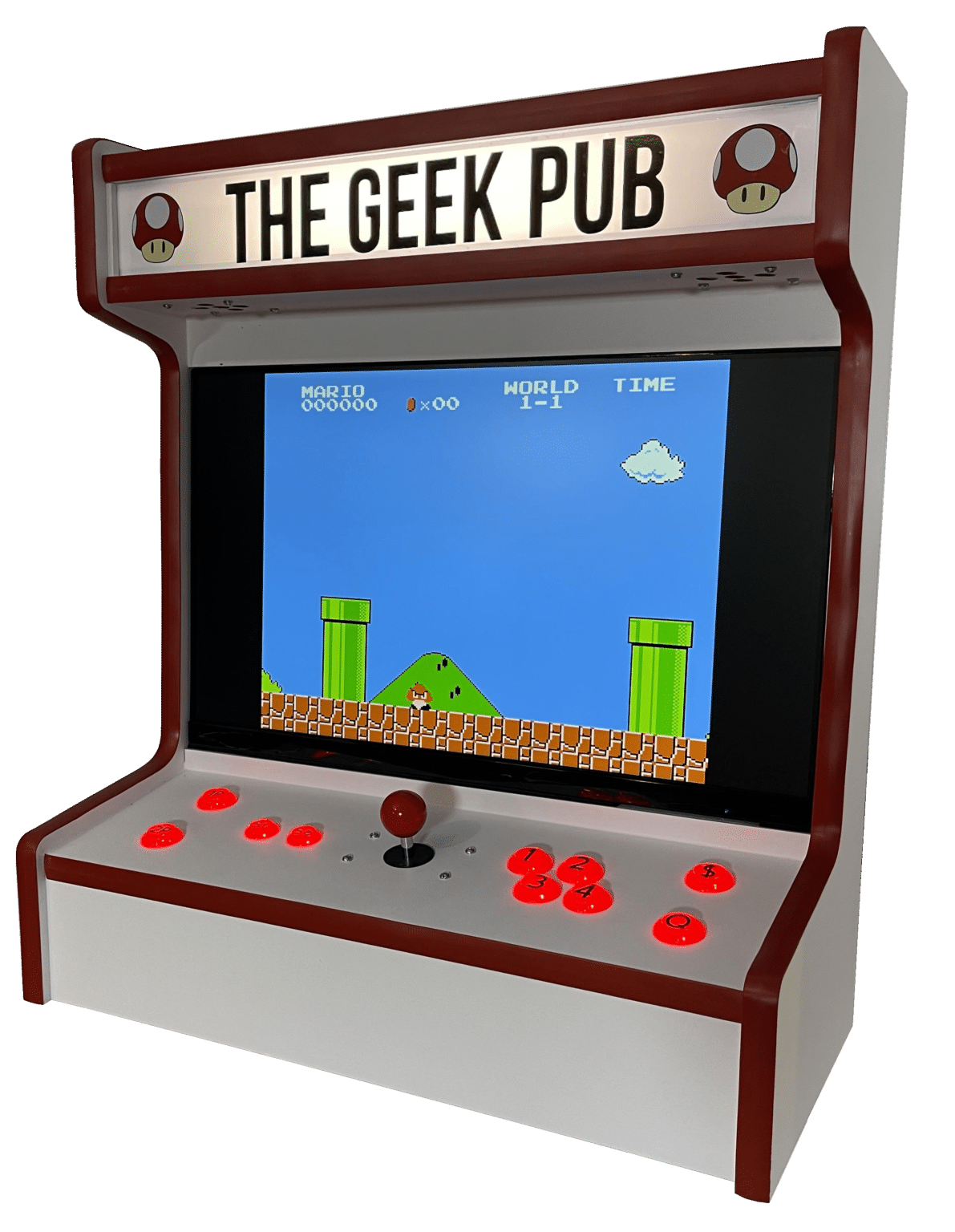 Wall Mount Arcade Cabinet Plans - The Geek Pub
